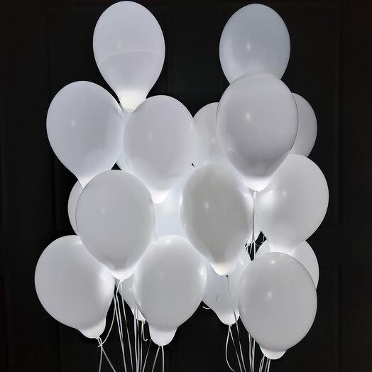 White Balloons Bouquets – UK Balloons